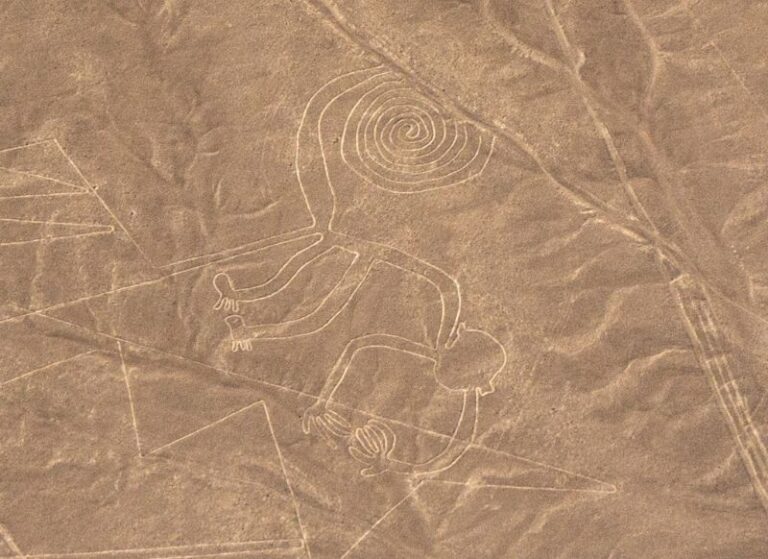 Las Enigmáticas Lineas De Nazca En El Desierto De Perú